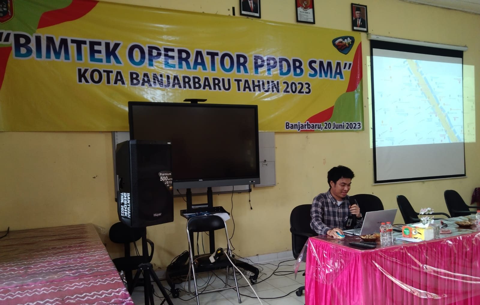Operator PPDB SMA Kota Banjarbaru Berkumpul dalam Bimtek, Persiapan Menghadapi PPDB Online ...